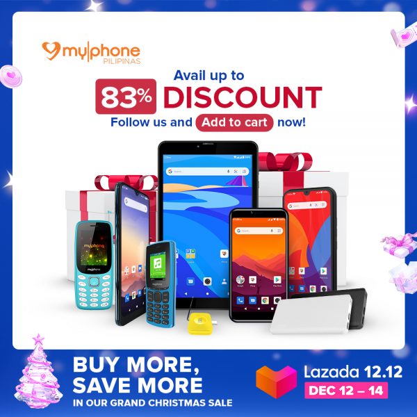 MyPhone 12.12 Christmas Sale up to 83% OFF on Shopee and Lazada! – MyPhone