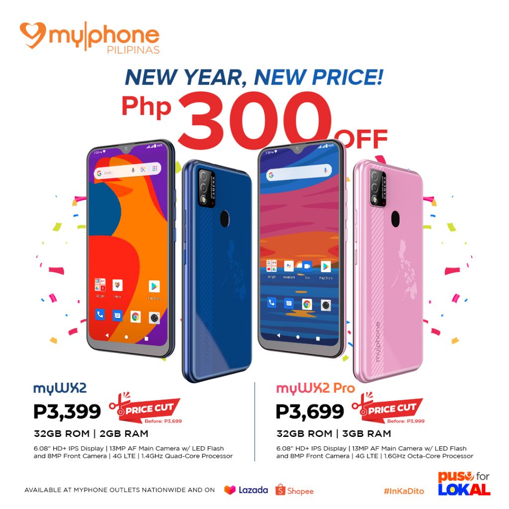 PRICE CUT ALERT: MYWX2 SERIES NOW AVAILABLE FOR LESS P300 – MyPhone