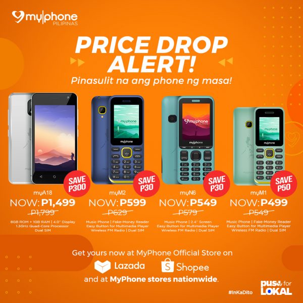 Price Drop Alert - MyPhone smartphone for as low as P1,499 – MyPhone